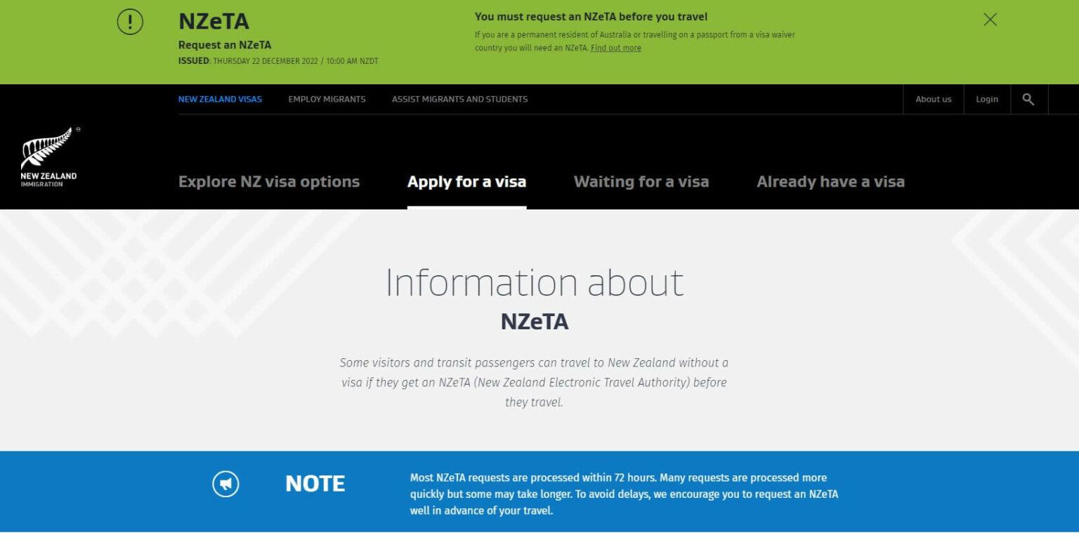 [2025] 紐西蘭簽證 NZeTA - 圖文申請教學、內容填錯怎麼辦、20+ 個常見問題總整理
